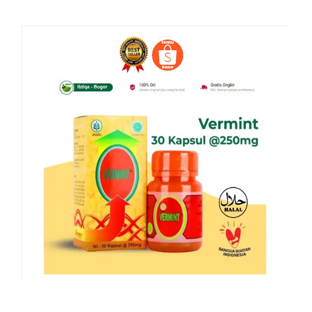Jual Vermint | Vermin | Mengatasi Penyakit Tifus / Tipes / Typus 30 ...