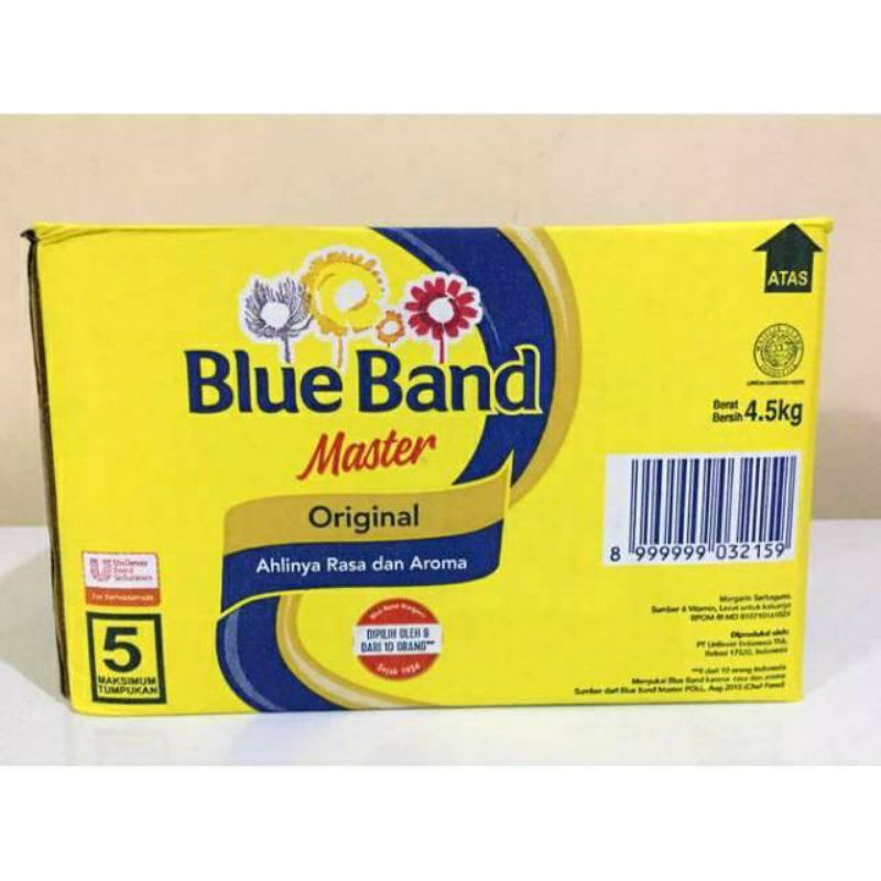 Jual BLUE BAND MASTER ORIGINAL 4,5KG | Shopee Indonesia