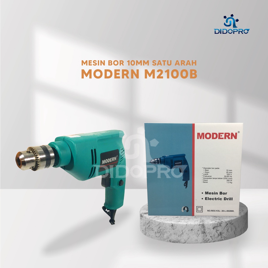 Jual Bor Listrik , Mesin Bor Modern M-2100B 10mm | Shopee Indonesia