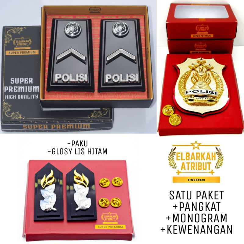 Jual SATU PAKET HEMAT PANGKAT BRIPDA+MONOGRAM+KEWENANGAN pangkat ...