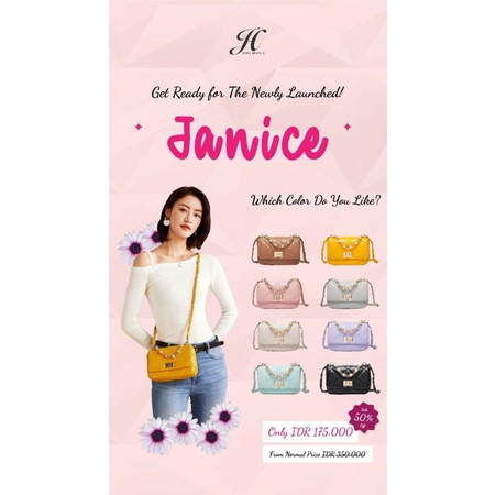 Jual JANICE BAG JIMS HONEY /Tas wanita super cantik Harga ekonomis ...