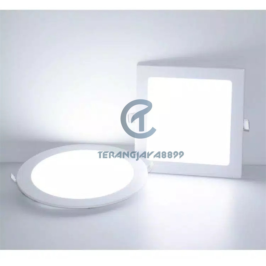 Jual COD-Lampu Downlight LED Panel 24W 24 WATT PUTIH/KUNING Tipis Bulat ...