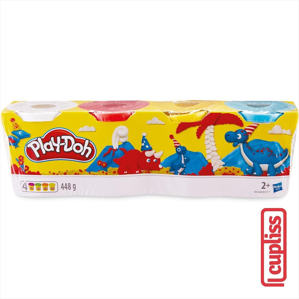 Jual Play Doh Starter Set 4 Pack 16 oz B6508 Playdoh B5517 | Shopee ...