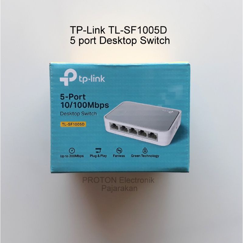Jual TP-Link TL-SF1005D Switch HUB LAN 5 port 10/100Mbps Desktop Switch TP Link TL SF1005D ...
