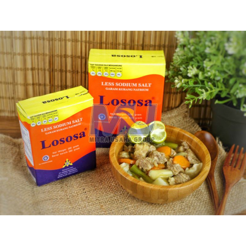 Jual GARAM LOSOSA 250 GRAM : Rendah Natrium yang dapat Mencegah dan ...