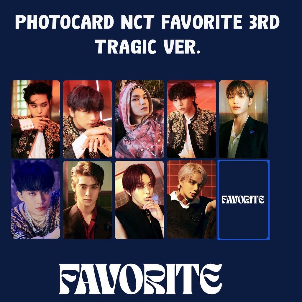 Jual NCT 127 FAVORITE 3rd Album Repackage Tragic ver. Unofficial ...