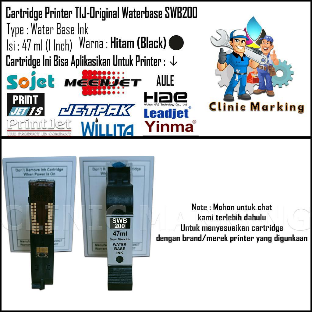 Jual Cartridge Waterbase 1 Inch - Cartridge Printer Thermal Inkjet ...