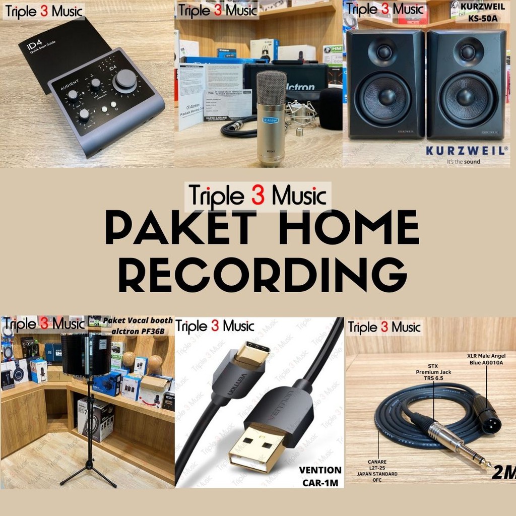 Jual Paket Home Recording Bundle | Shopee Indonesia