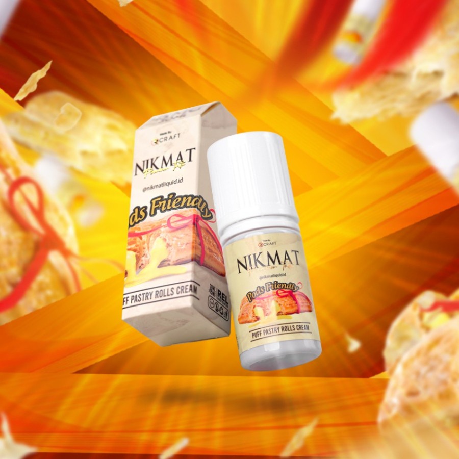 Jual Nikmat 30ML 15MG Liquid Pod Friendly Puff Pastry Rolls Cream by ...