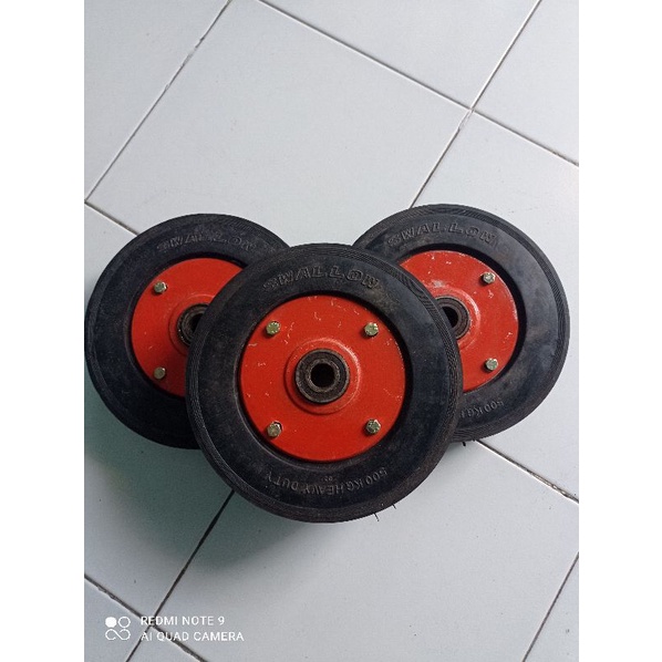 Jual Roda troli troly, Ban mati, roda gletrek, roda roli roly 8 in ...