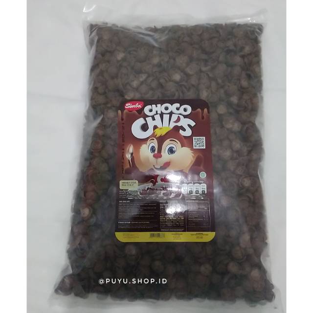 Jual Simba Choco Chips 1KG (950gram) Coco Crunch Sereal Coklat Bahan ...