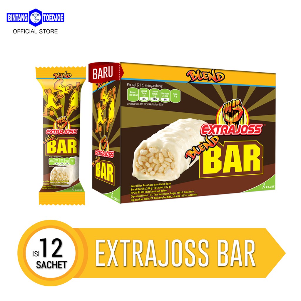 Jual Extra Joss Bar Isi 12 Sachet | Shopee Indonesia