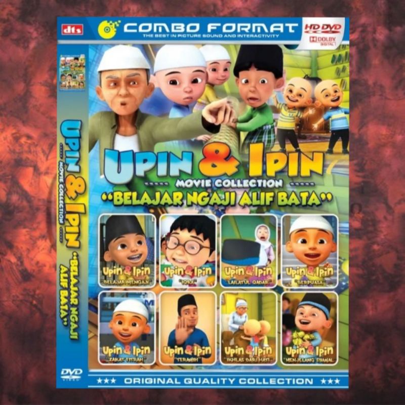 Jual KASET VIDEO FILM ANAK EDUKASI BELAJAR NGAJI ALIF BA TA UPIN IPIN TERBARU-FILM ANAK KARTUN ...