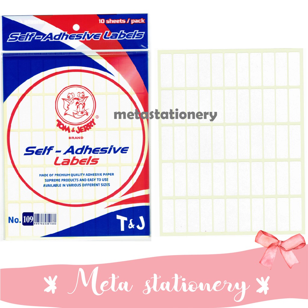 Jual Labels / Stiker Tempel Tom n Jerry No. 109 | Shopee Indonesia