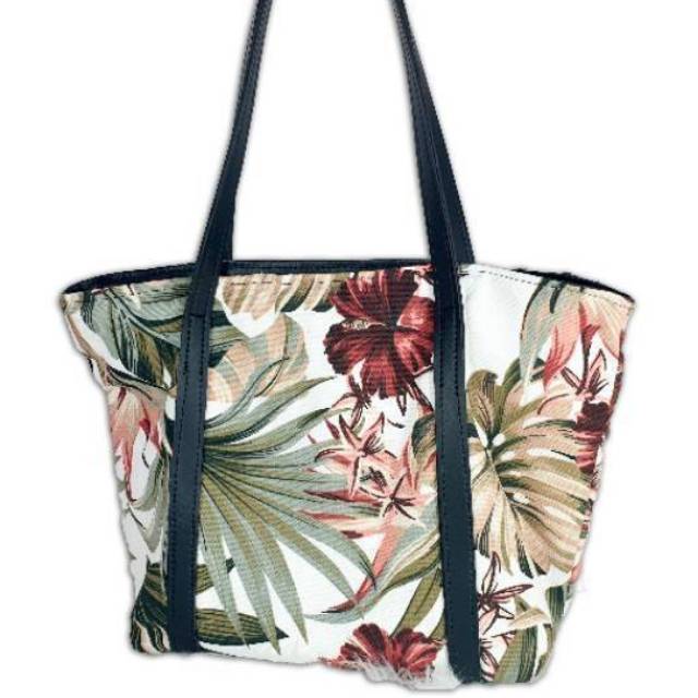 Jual FRESHY - Pattern Totebag Fashion Tropical | Shopee Indonesia