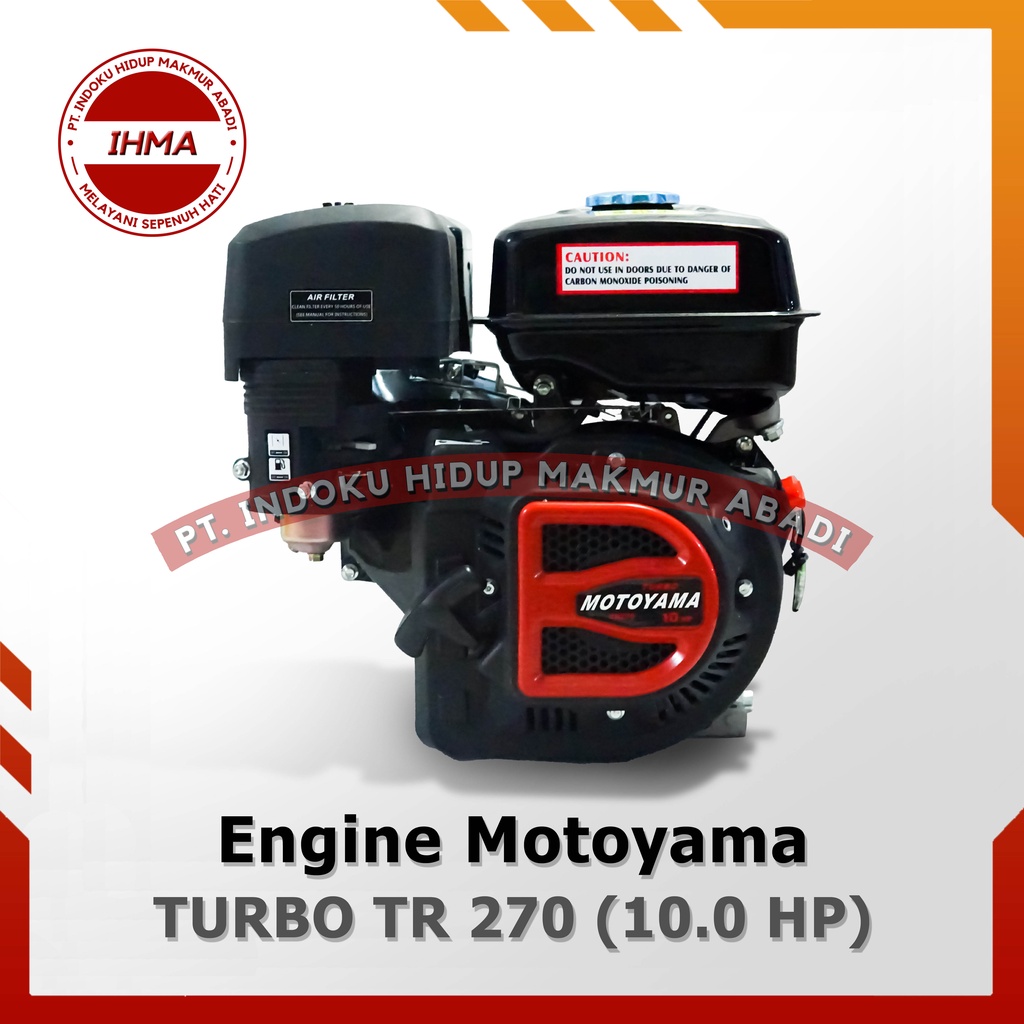 Jual Gasoline Engine Motoyama Turbo TR 270 (10 HP) - Mesin Penggerak ...