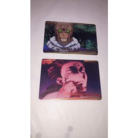 Jual sukuna card official merch jujutsu kaisen | Shopee Indonesia