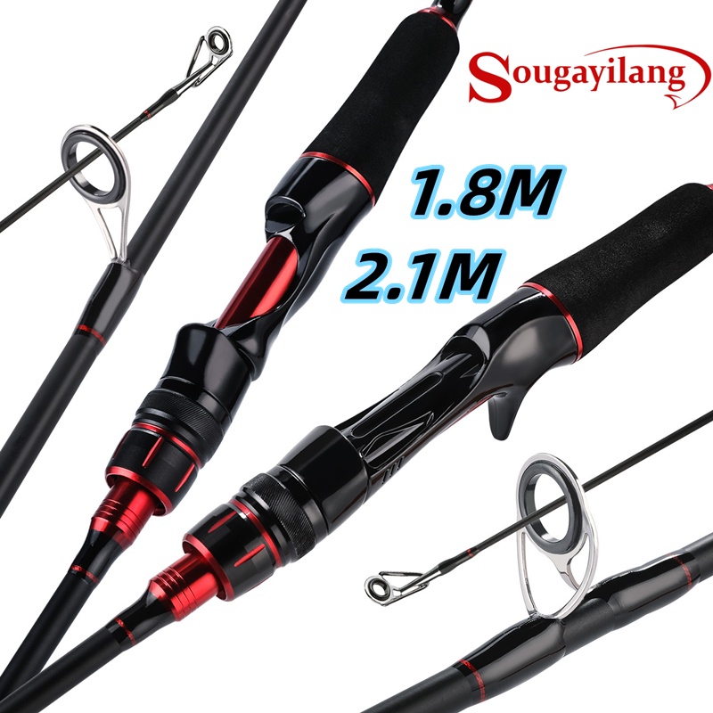 Jual Sougayilang Joran Pancing Carbon Sutet 2 Bagian Tongkat Pancing UL Power Untuk Air Tawar ...