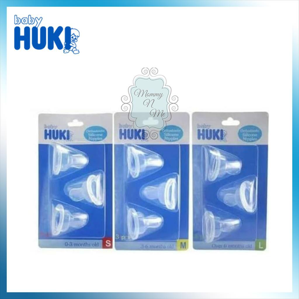 Jual mommynme huki dot silicone orthodontic blister 3s size s m l ...