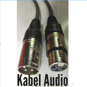 Jual Kabel Mic - Jack XLR Male 3 Pin to Jack Socket Female 3 Pin- 4 ...