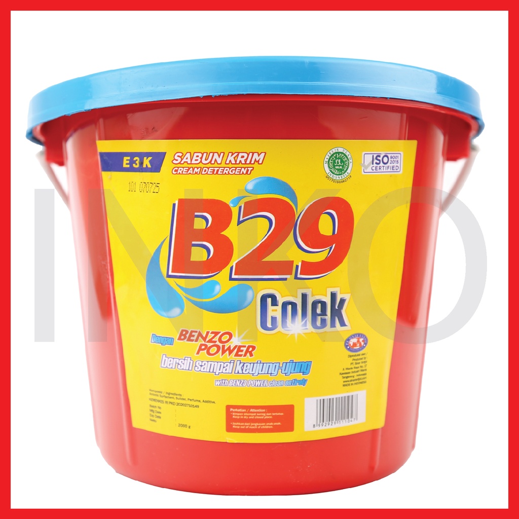 Jual B29 SABUN COLEK PINTAR DENGAN BENZO POWDER E3K EMBER 2.25KG | Shopee Indonesia