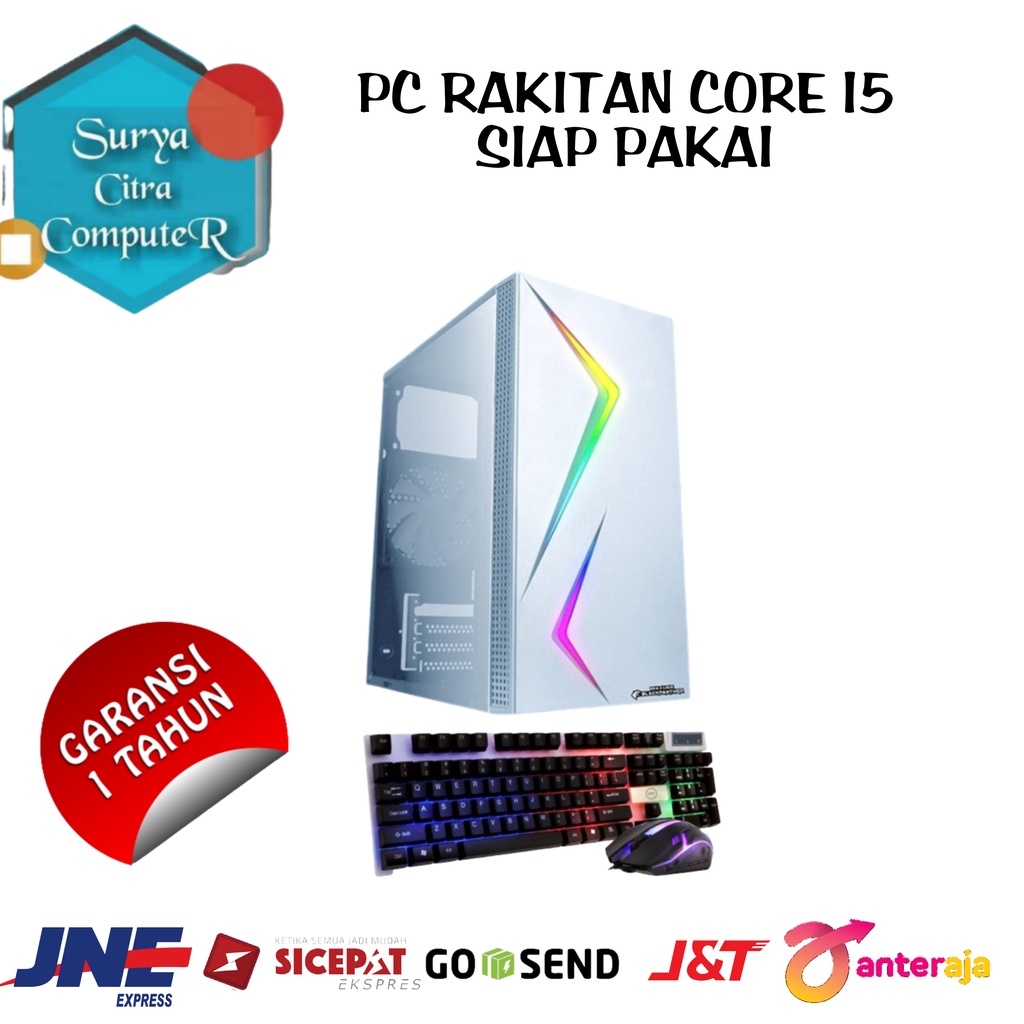 Jual Pc Rakitan core i5/ 8gb/ ssd 256gb / | Shopee Indonesia