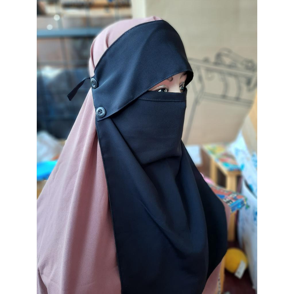 Jual CADAR PONI KANCING/ NIQAB PONI | Shopee Indonesia