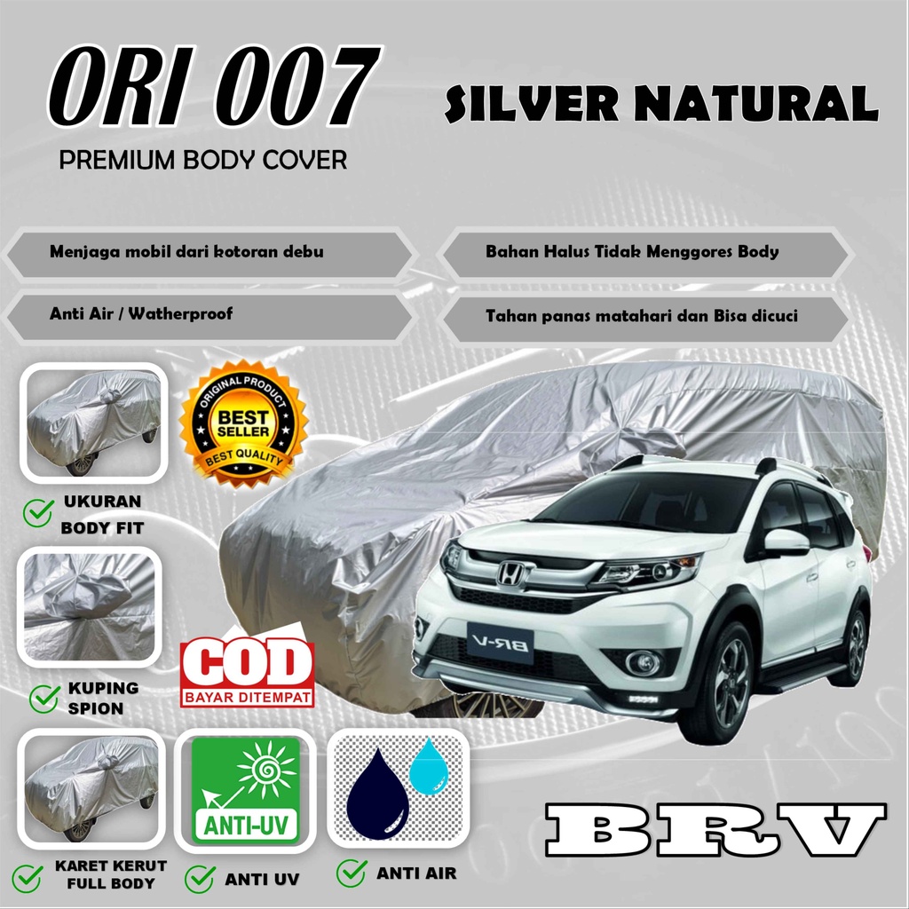 Jual COVER MOBIL HRV BRV FREED TARUNA VITARA SILVER NATURAL ORI 007 | Shopee Indonesia
