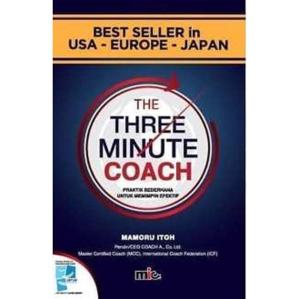 Jual The Three Minute Coach (Mamoru Itoh) | Shopee Indonesia
