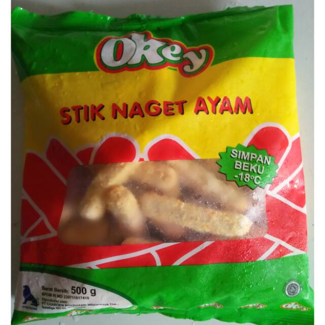Jual Stik Nugget Ayam Okey 500gr | Shopee Indonesia