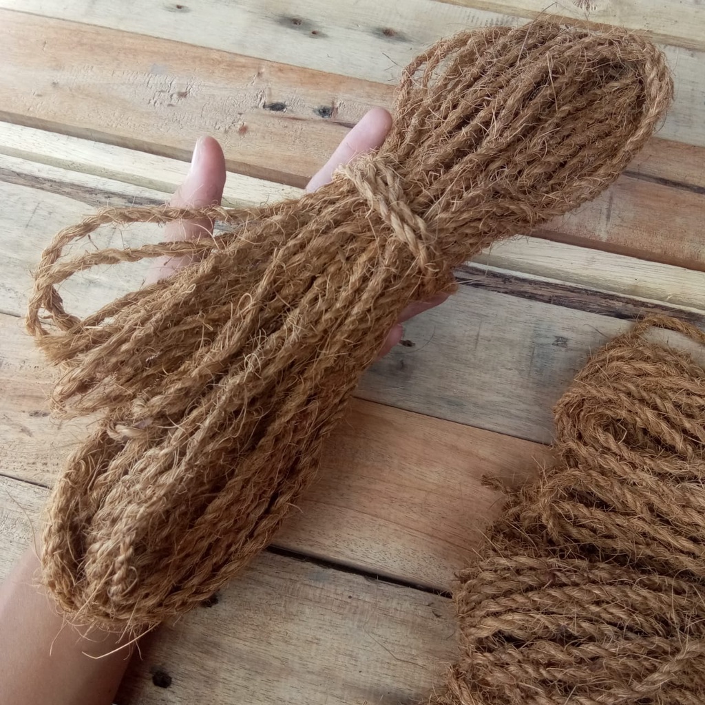 Jual 10m Meter Tali Serabut Sabut Kelapa Coco Fiber | Shopee Indonesia