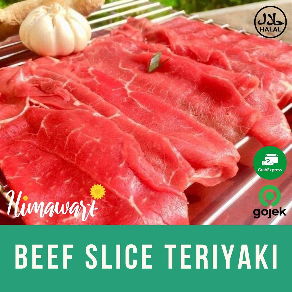 Jual DAGING SLICE POTONGAN TIPIS IMPOR UNTUK TERIYAKI YAKINIKU - 500 ...