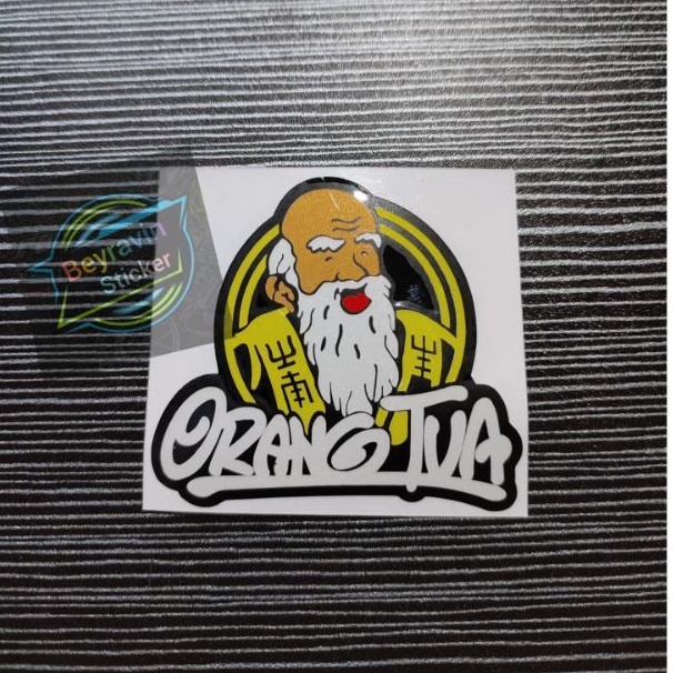 Jual STICKER CAP ORANG TUA CUTTING | Shopee Indonesia