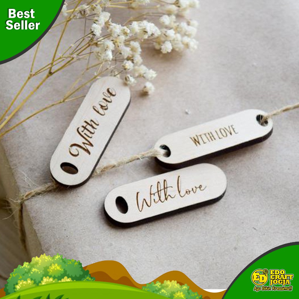 Jual Label hijab kayu / Label produk / bahan kayu | Shopee Indonesia