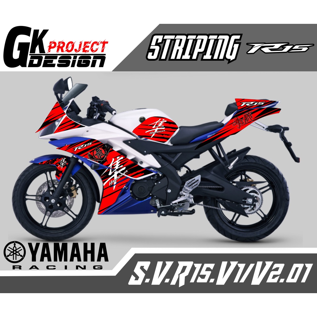 Jual STRIPING R15 V1 & V2 - Variasi Stiker Striping List Semi full ...