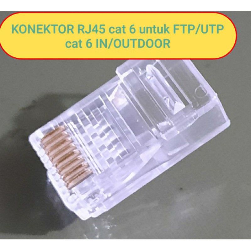 Jual Barel LAN / RJ45 CAT6 METAL RJ45 CAT5 BESI / PLASTIK Pelindung ...