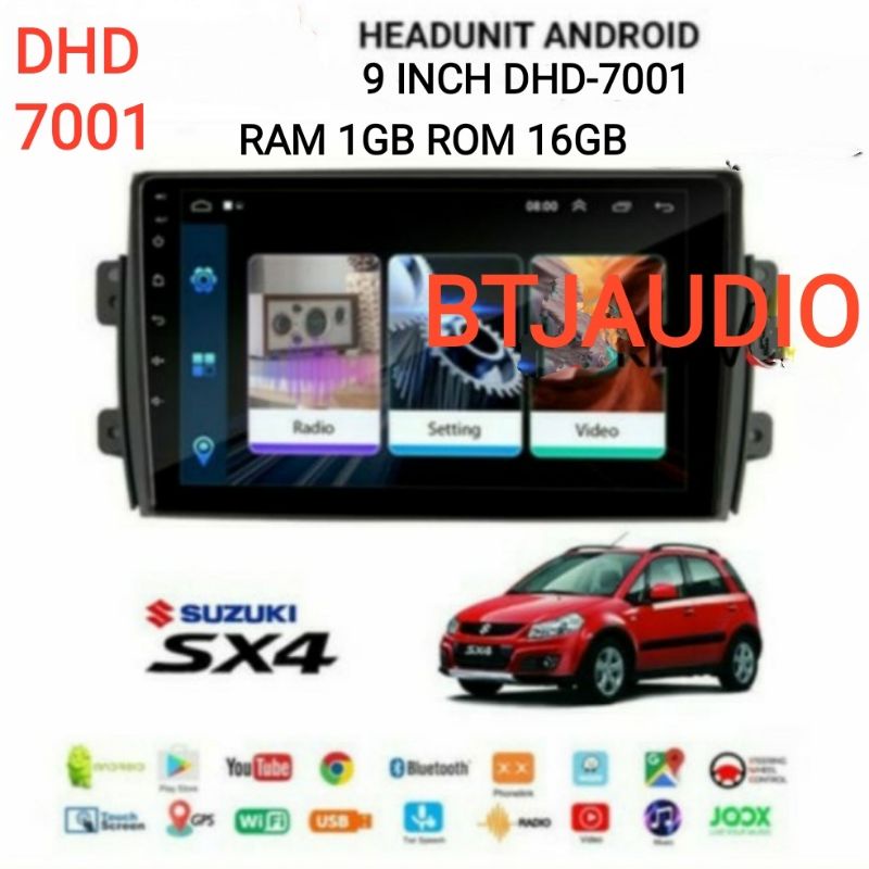 Jual HEAD UNIT TAPE MOBIL ANDROID UTK SUZUKI SX4 ATAU NEO BALENO LAYAR ...