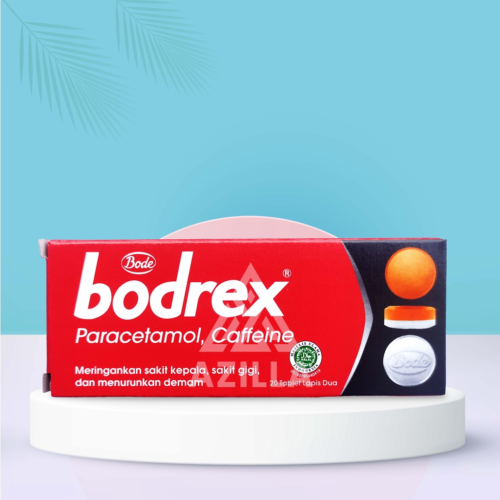 Jual Bodrex 1 Kotak Isi 2 Strip 20 Tablet | Bodrex Obat Demam | Shopee ...