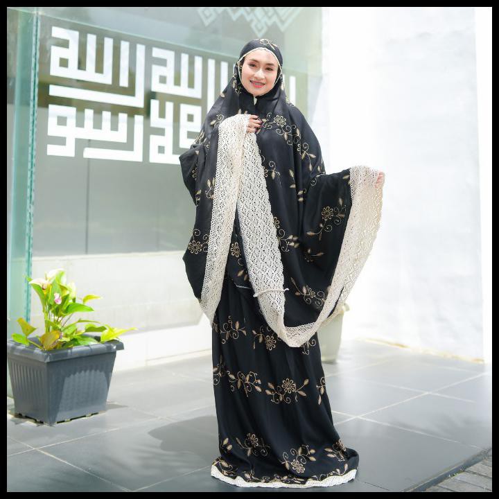 Jual Mukena Rayon Premium Jumbo Dewasa Full Bordir Gracella Rukuh ...