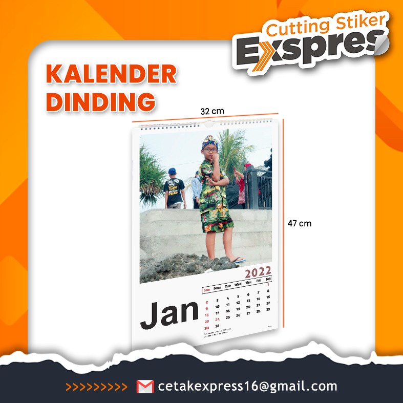 Jual Kalender dinding CUSTOM KALENDER DINDING FOTO SENDIRI HIASAN RUANG ...