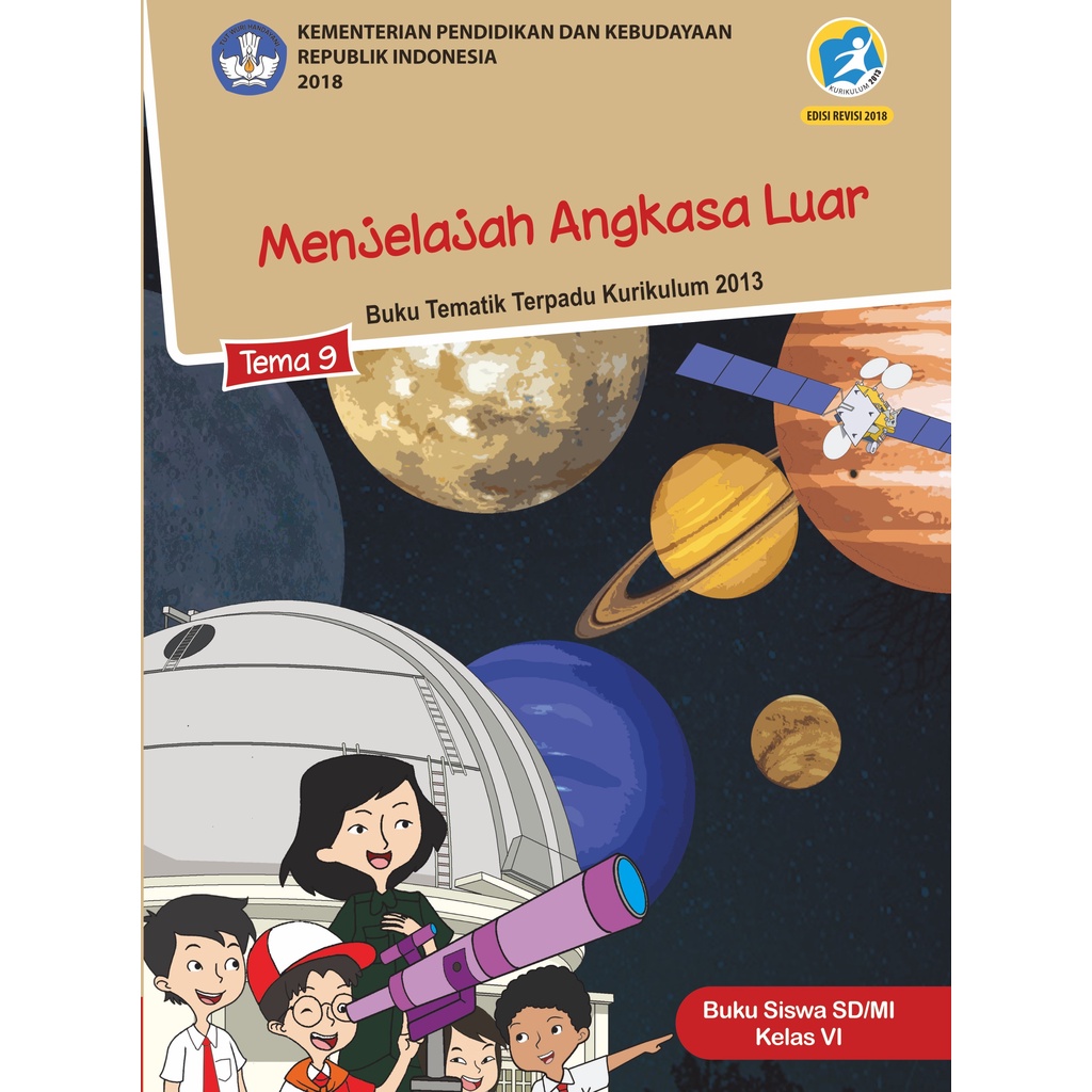 Jual Buku Siswa Tema 9 Kelas 6 - Menjelajah Angkasa Luar | Shopee Indonesia