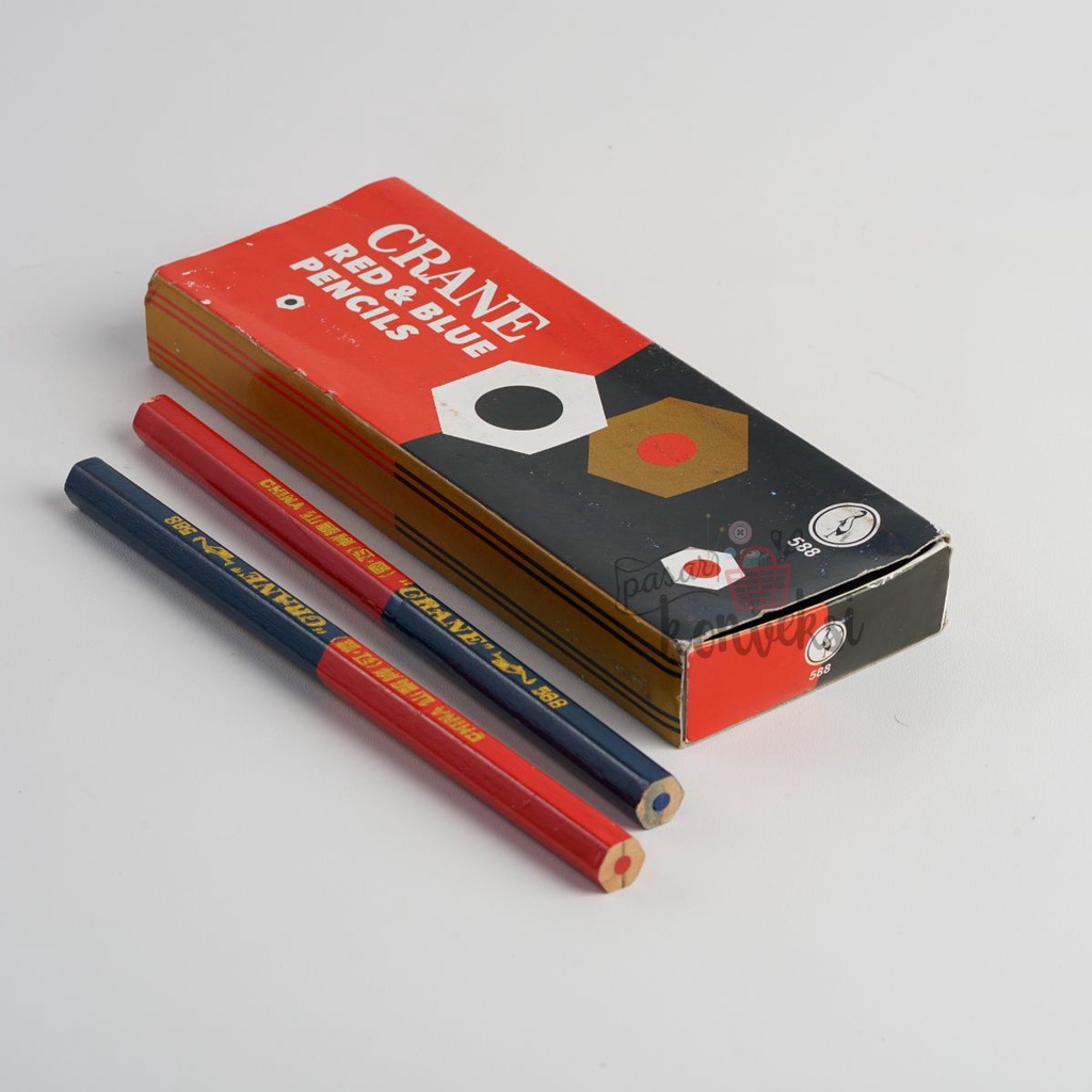 Jual Pensil Five Star Merah Biru Ukuran Besar | Shopee Indonesia