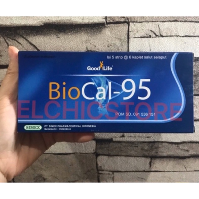 Jual BioCal-95 (suplemen kalsium dan vit lain) | Shopee Indonesia