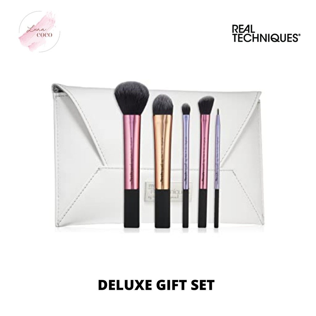 Jual REAL TECHNIQUES DELUXE GIFT SET | Shopee Indonesia