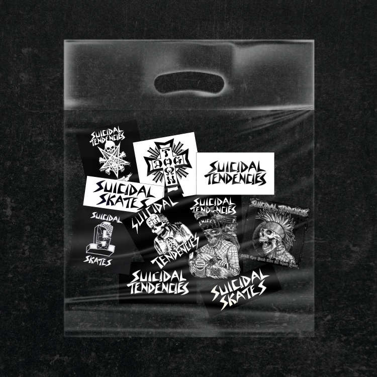 Jual Suicidal Tendencies Sticker Pack Vinyl - 10pcs | Shopee Indonesia