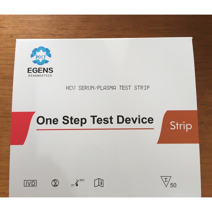 Jual HCV Strip Egens isi 50 Test | Shopee Indonesia