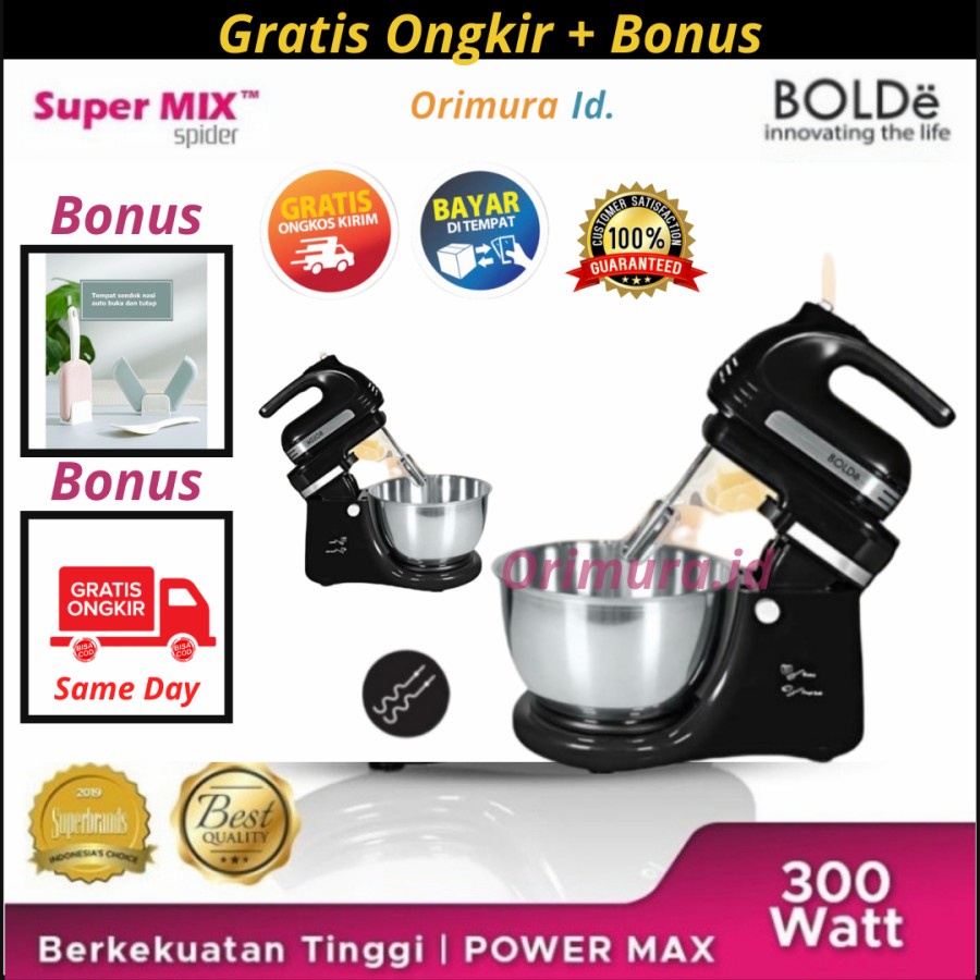 Jual Bolde Standing Mixer - Bolde Stand Mixer 4.5 L - Diamond Black ...