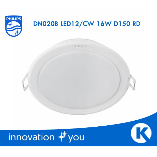 Jual Lampu Downlight LED Philips 16W DN020B LED12/CW D150 RD 16 W ...