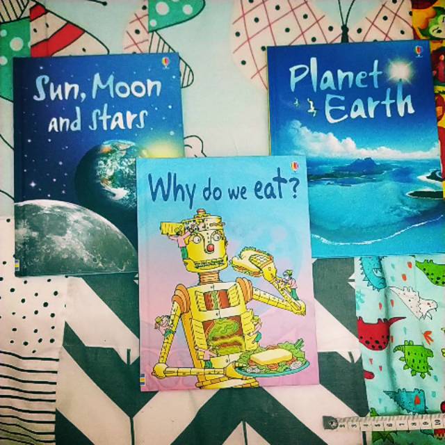 Jual Buku Usborne Bundling - Sun, Moon and the Stars, Planet Earth, Dan ...
