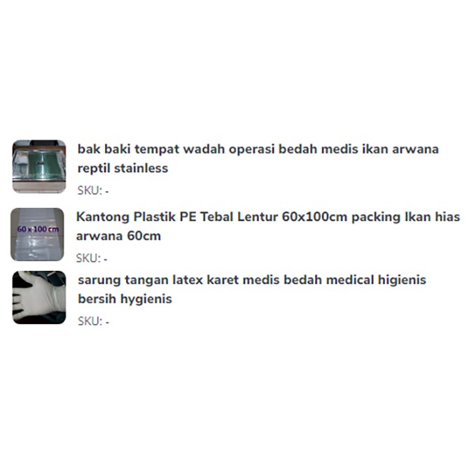 Jual 1 satu set alat pakai perlengkapan bedah operasi medis ikan hias ...